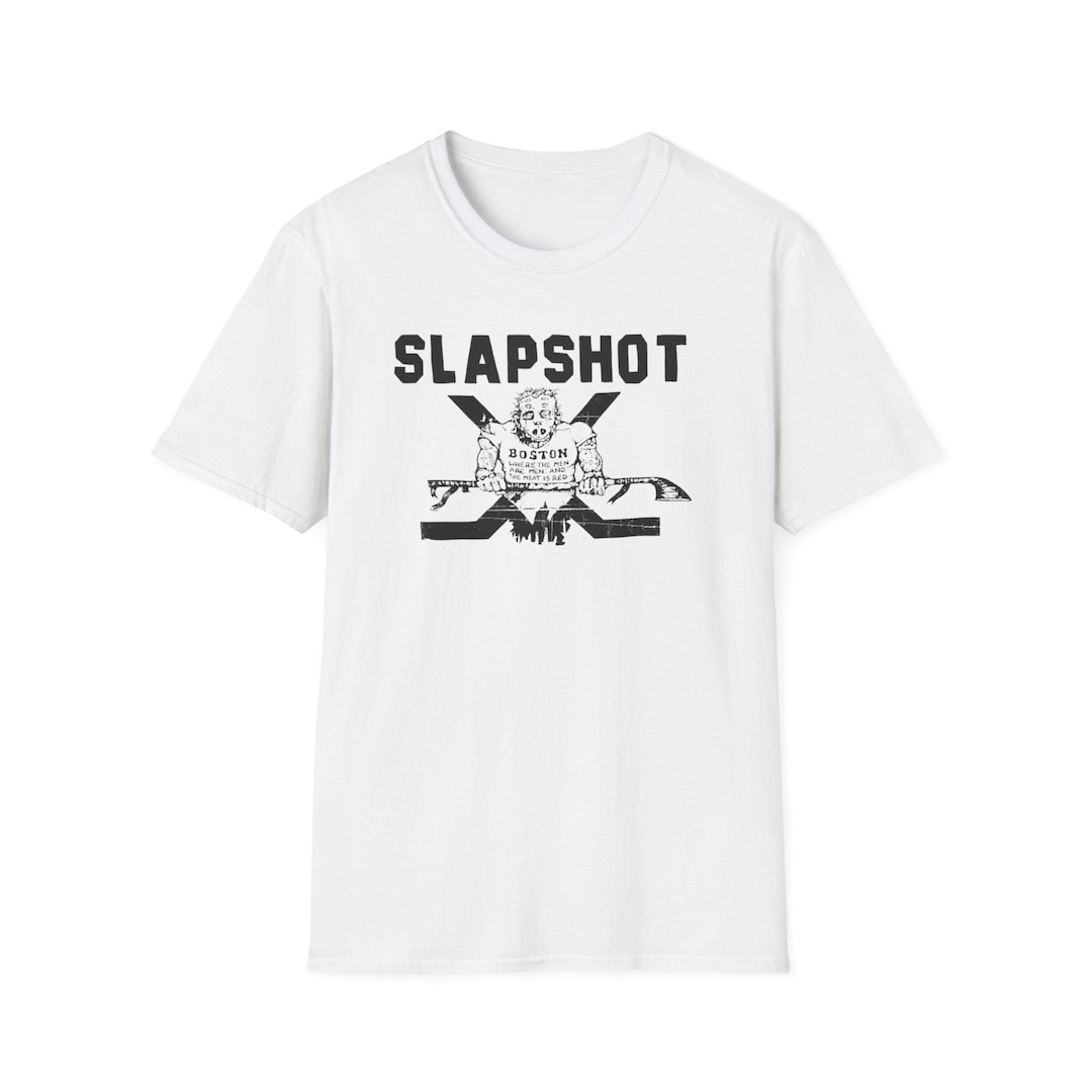 Slapshot Boston Shirt - Unisex Softstyle 1990 Hardcore Straight Edge T ...