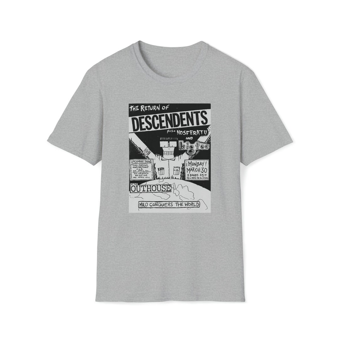 The Descendents Shirt Unisex Softstyle 1987 Descendents T-shirt 80s ...