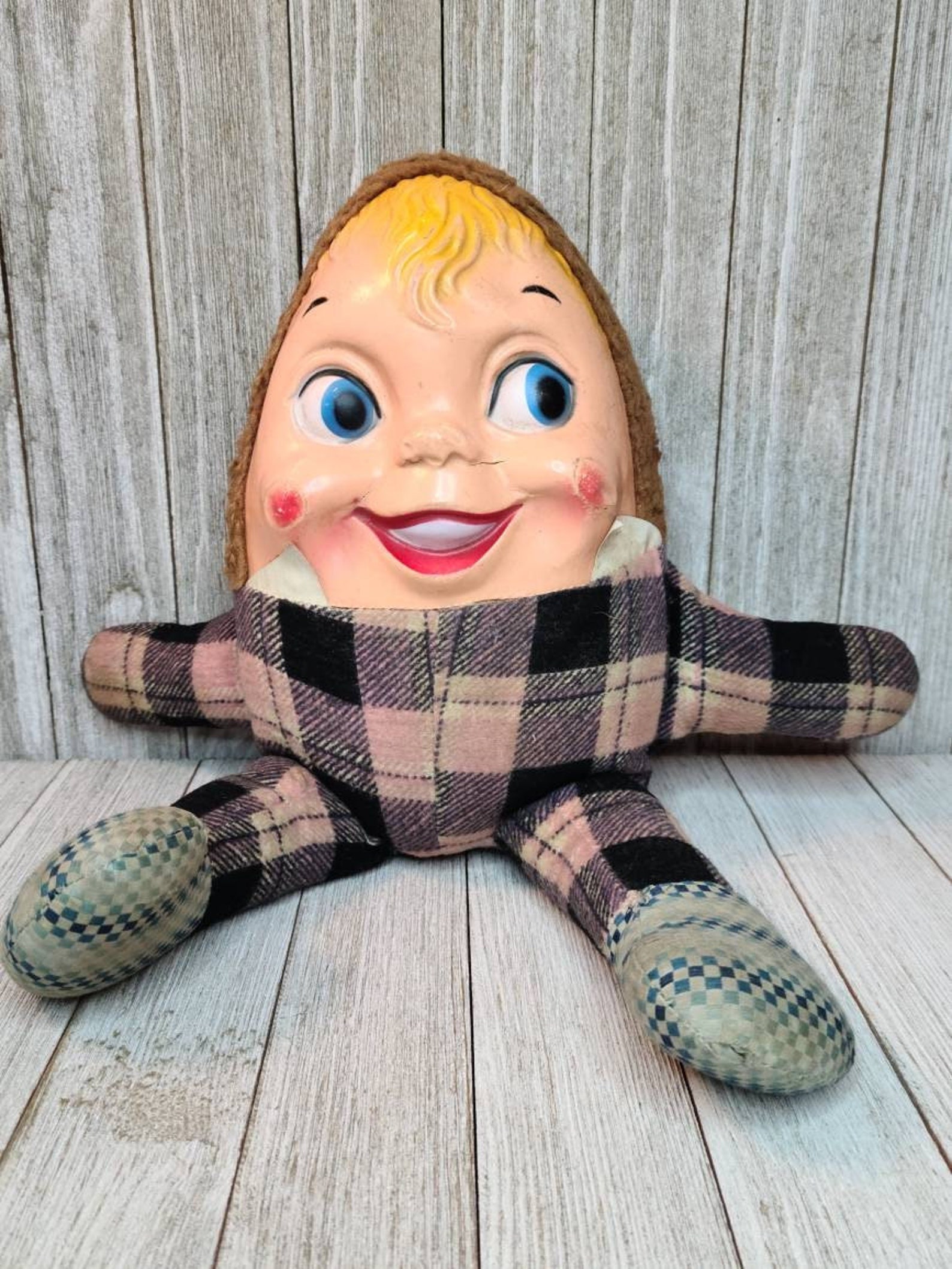 Vintage Humpty Dumpty Doll Humpty Dumpty Vintage Humpty | Etsy Canada