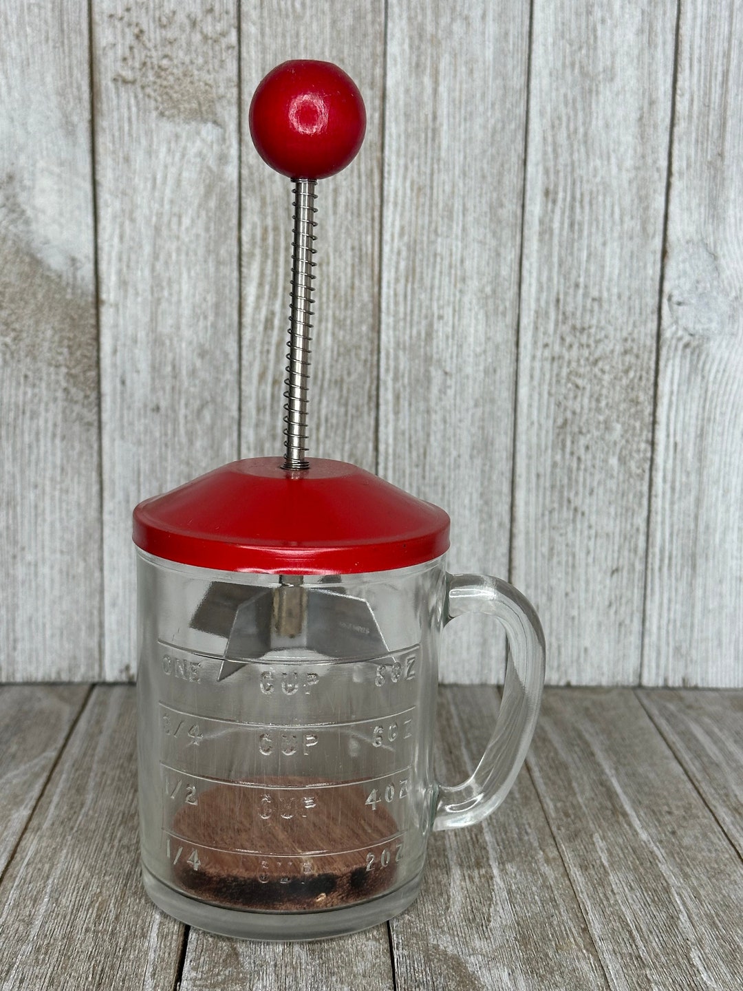 Vintage Hazel Atlas Glass Food Chopper, Vintage Chopper, Vintage ...