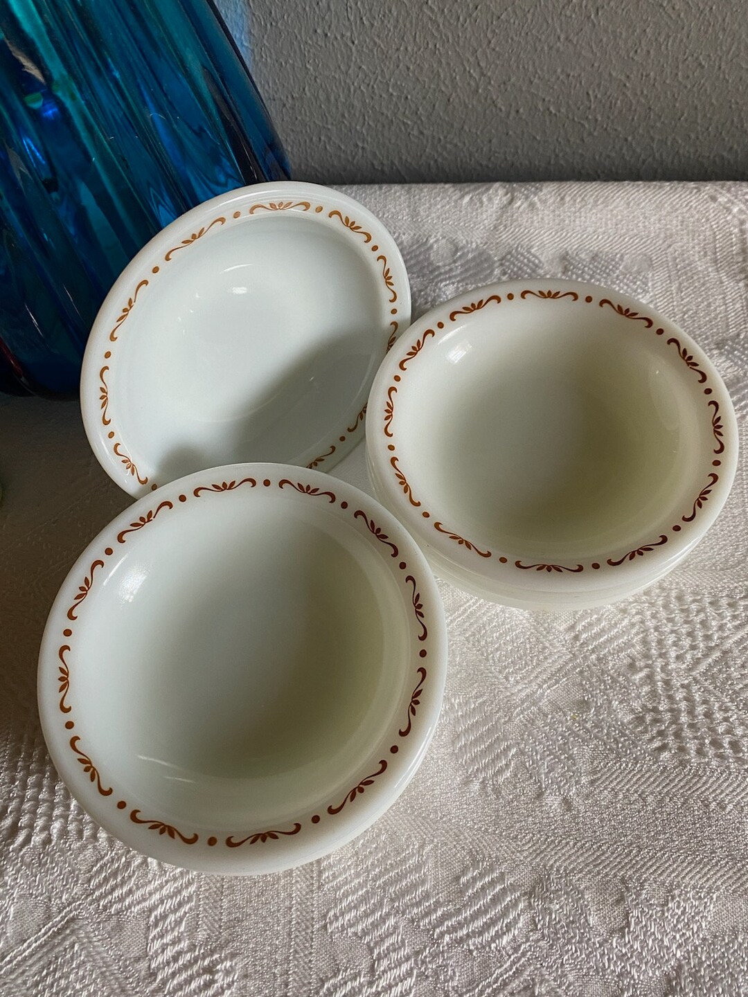 Vintage - Set of 7 - Pyrex Tableware Fruit Side Dishes - Etsy