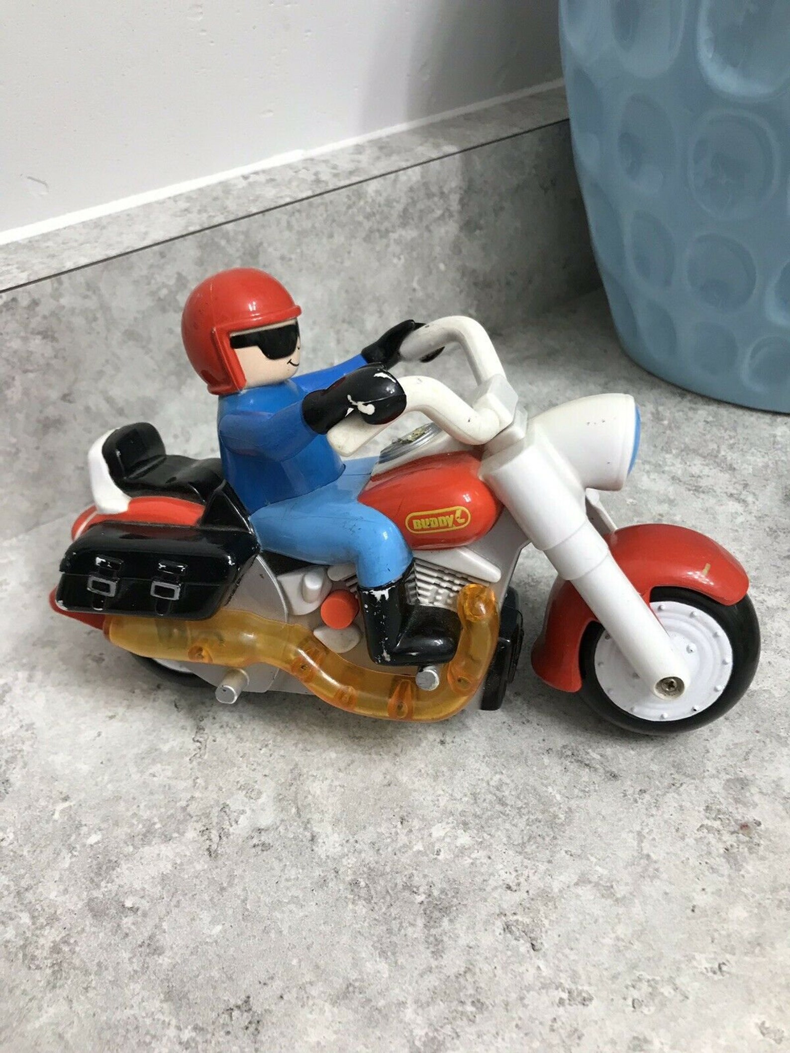RARE Vintage 1993 Buddy L Motorcycle With Sound and Rider | Etsy