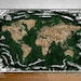 Fantasy Inspired Illustrated Map Poster of the World, Large World Map ...
