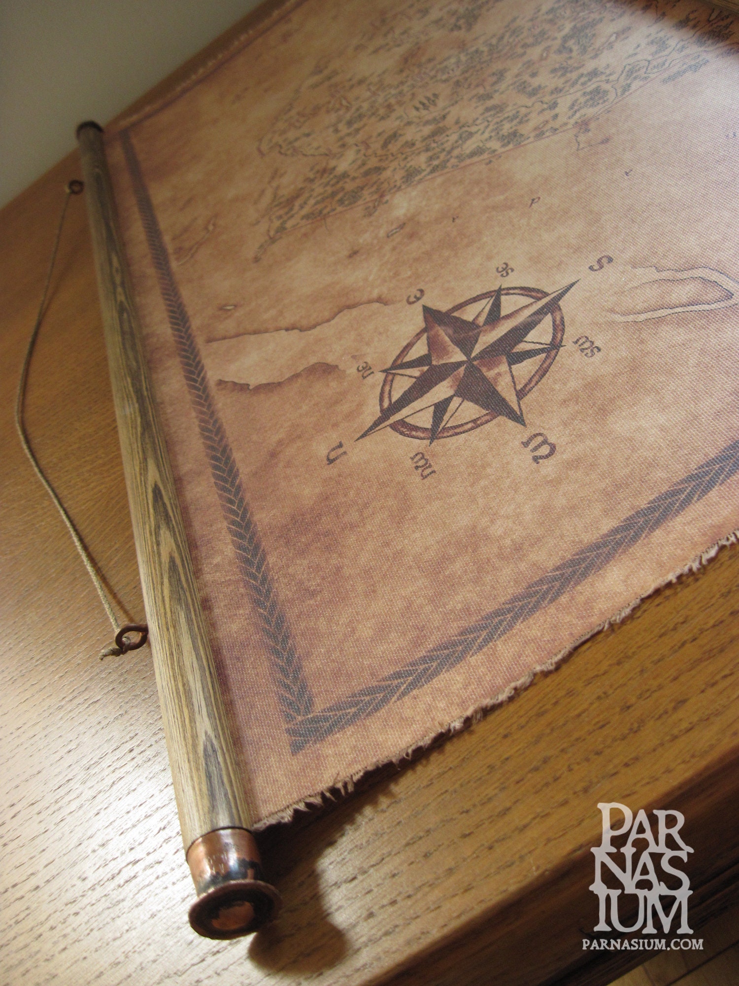 Fantasy Styled Roll Down Map of Maine 29.5 X 41.3 - Etsy