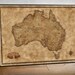 Fantasy Map of Australia Vintage Australia Map Old Map - Etsy