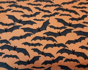 Bat Ditsy Halloween From Four Seasons by David Textiles, Digital Print ...