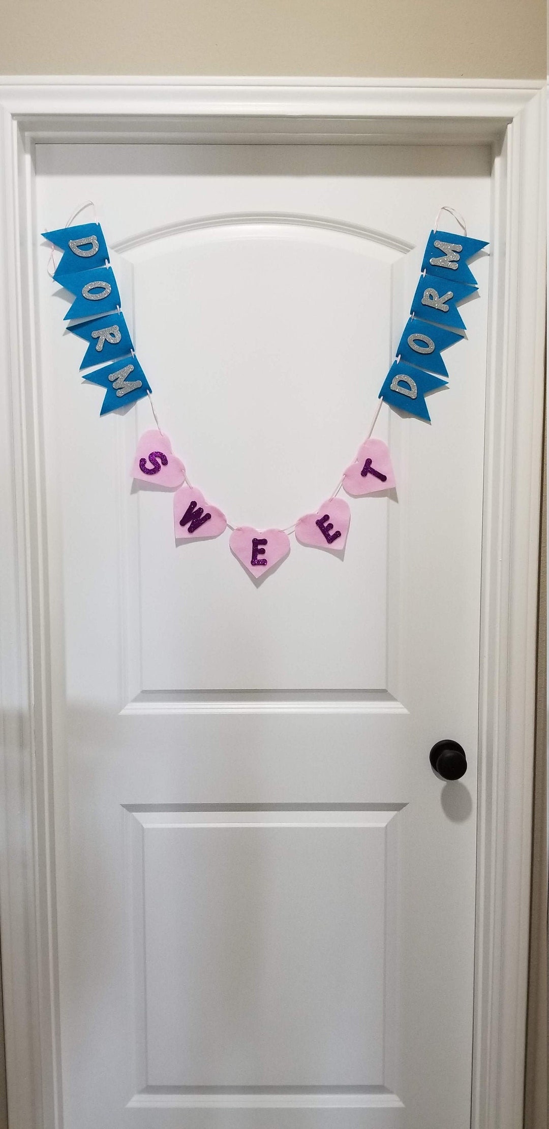 Dorm Sweet Dorm Banner, Girl's College Room Decoration - Etsy