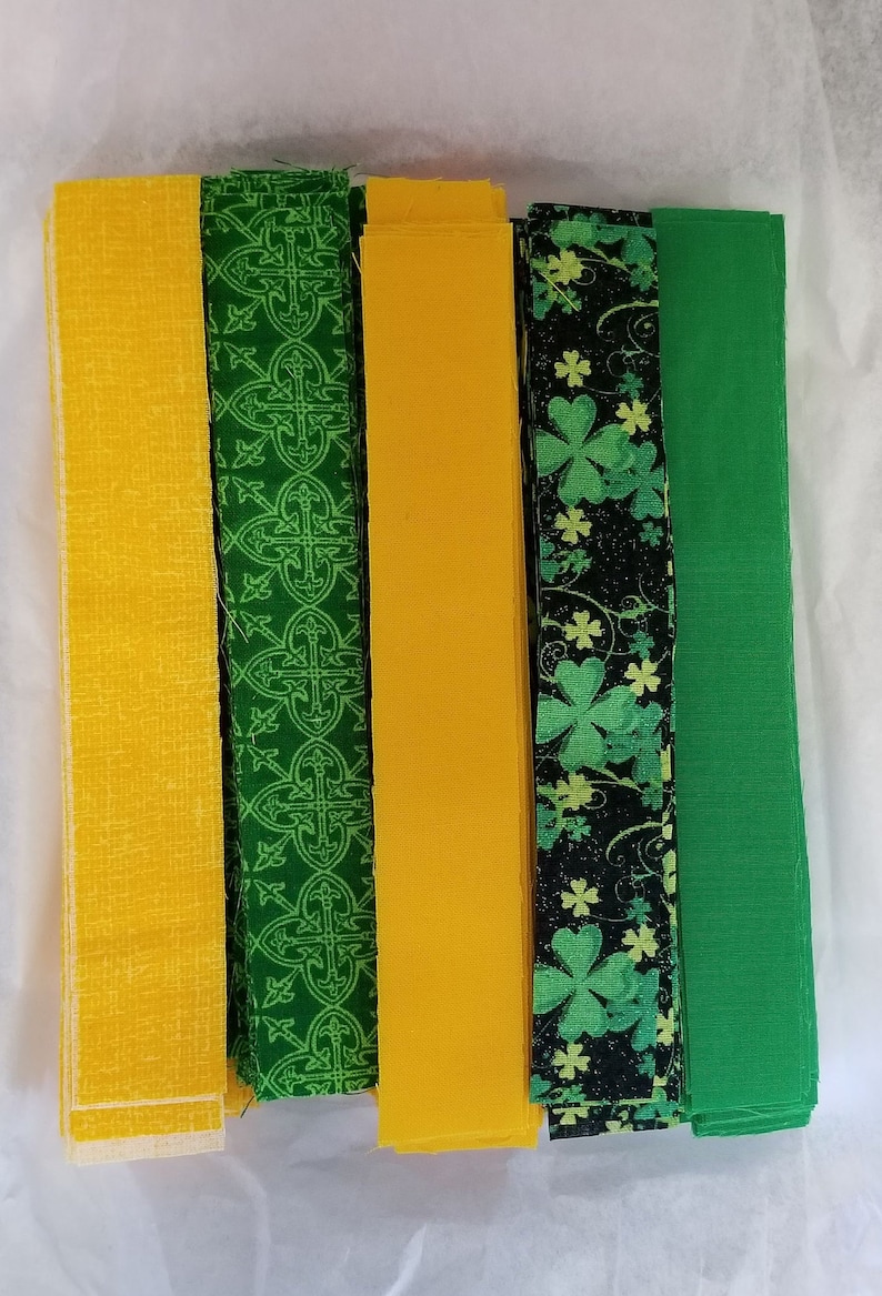 DIY St. Patrick's Day Rag Garland Make Your Own Holiday | Etsy