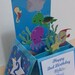 Handmade Personalised Under the Sea Pop up Box Card | Etsy