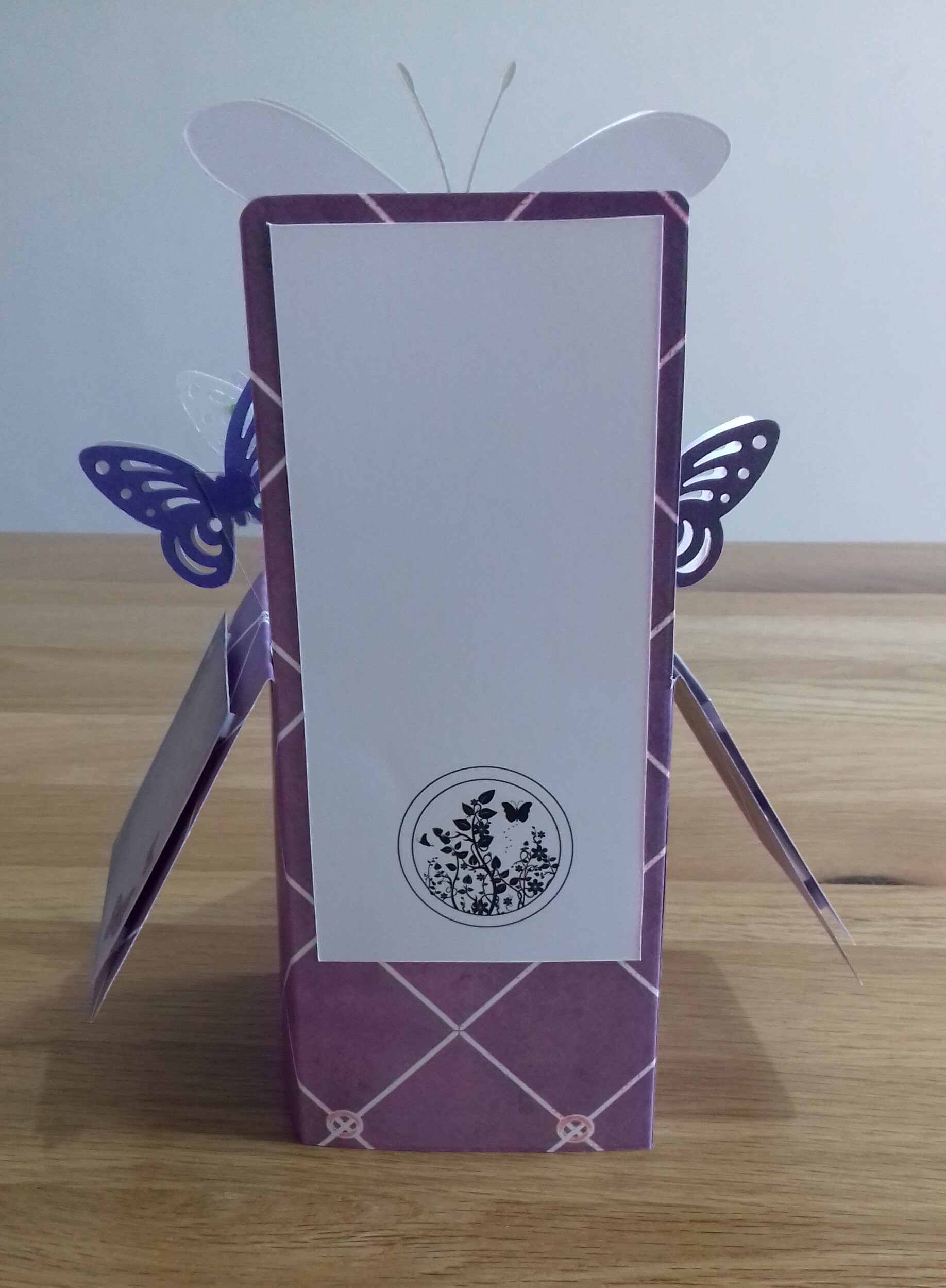 Butterfly pop up box card birthday wedding engagement | Etsy