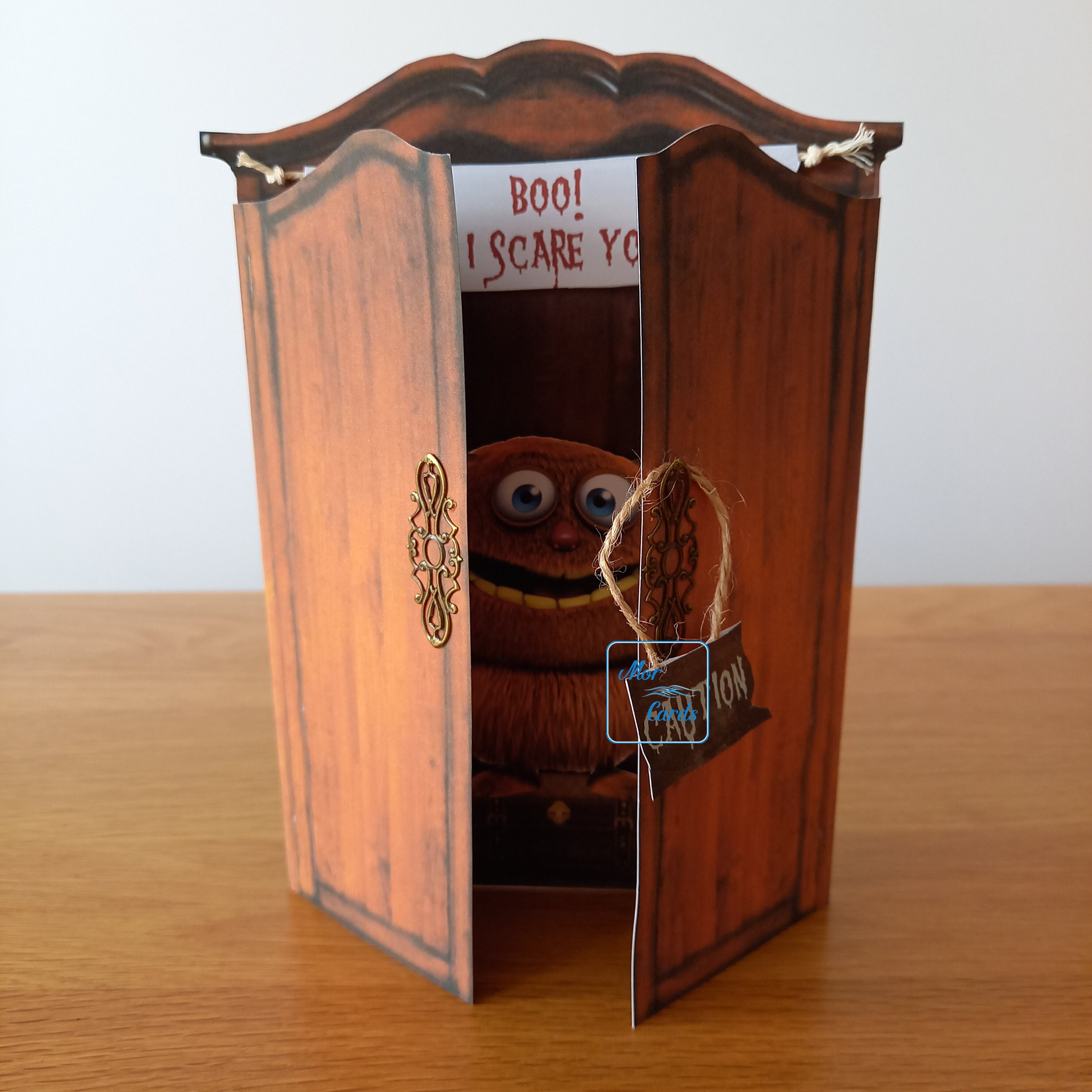 Closet Wardrobe Cute Monster. Nightmare Horror Personalised | Etsy