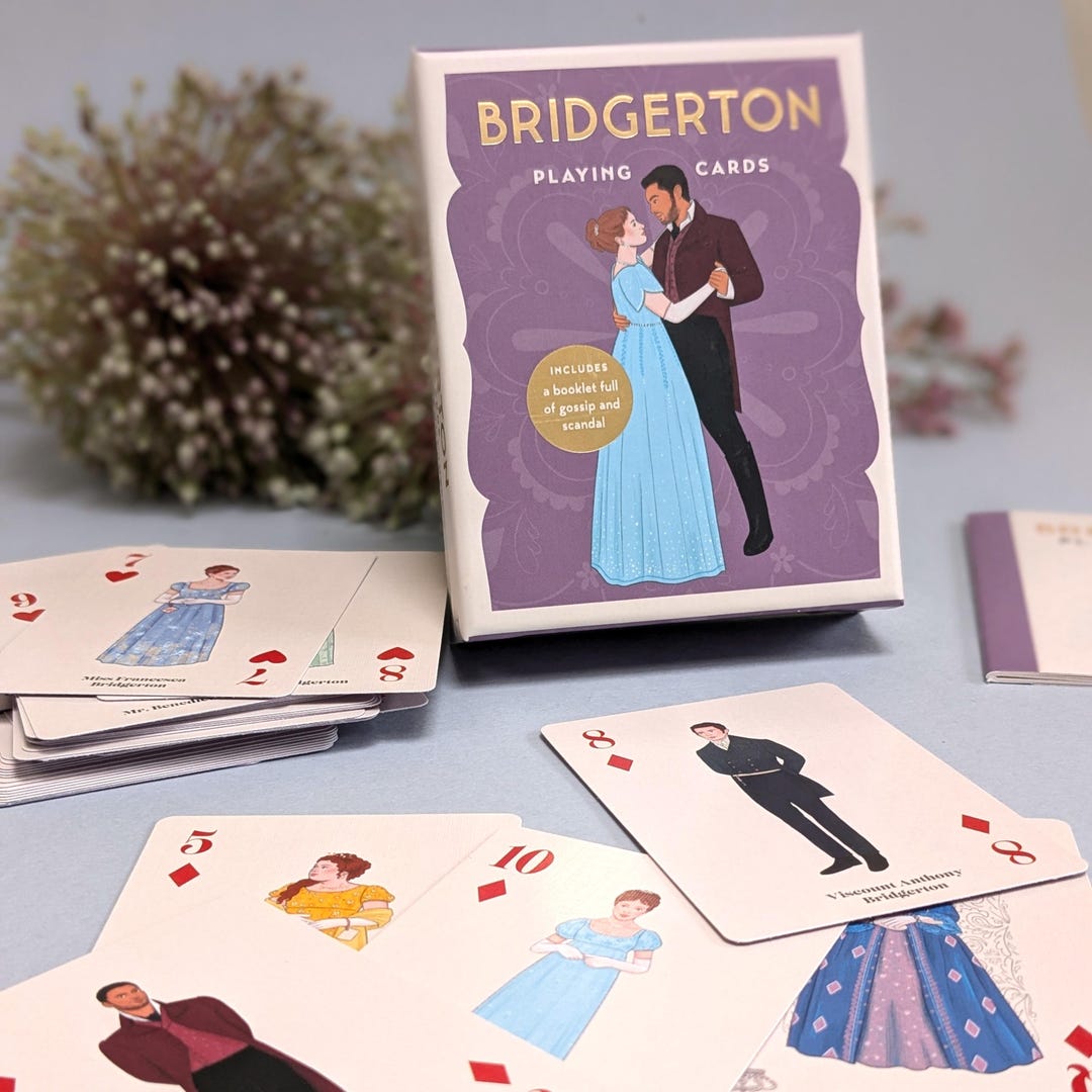 Official Bridgerton Playing Cards - Etsy