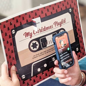 Christmas Playlist Advent Calendar - Etsy UK