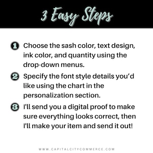 Bachelorette Sash, Bride to Be, Maid of Honor, Bridesmaid, Bachelorette ...