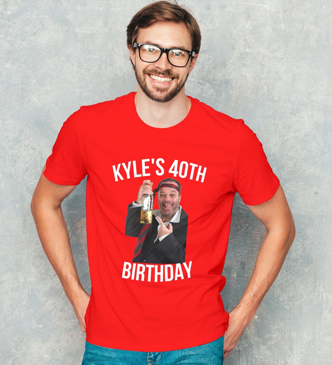 Custom Birthday Shirt, Custom Photo Shirt, Fully Customized W/ Your ...