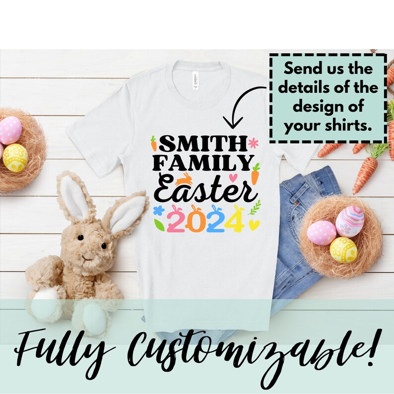 Custom Easter Family Shirts, Easter Family Shirts, Easter Shirts ...