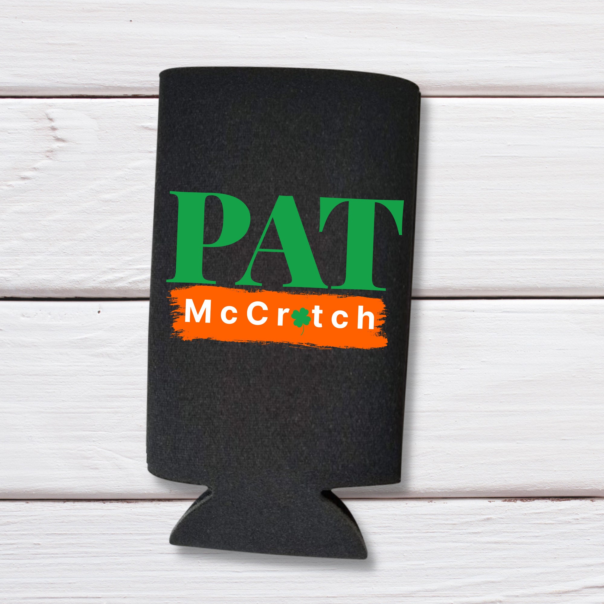 St. Patrick's Day Pat Mc Crotch Slim Spiked Seltzer - Etsy
