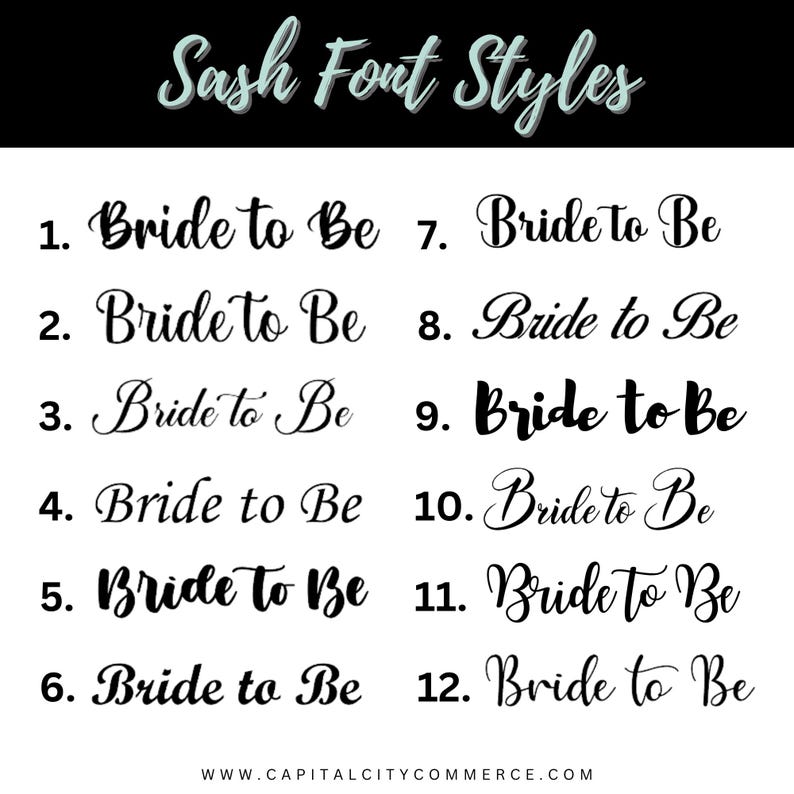 Bachelorette Sash, Bride to Be, Maid of Honor, Bridesmaid, Bachelorette ...