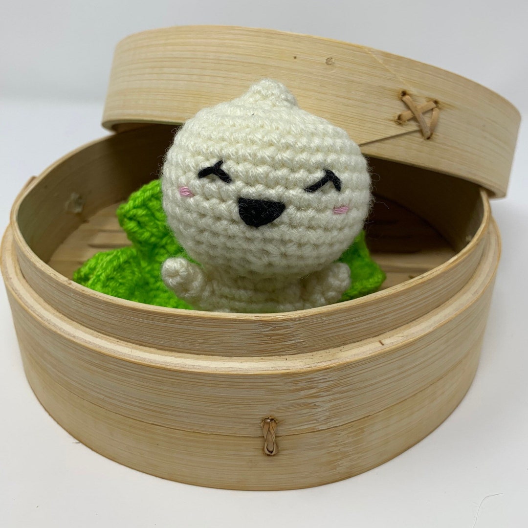 Bao Dumpling Plush, Handmade Bao Toy, Kawaii Bao Dumpling, Amigurumi ...