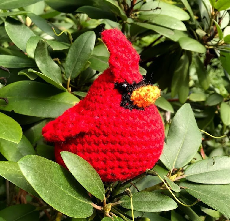 Cardinal Stuffed Animal Handmade Crochet Amigurumi - Etsy