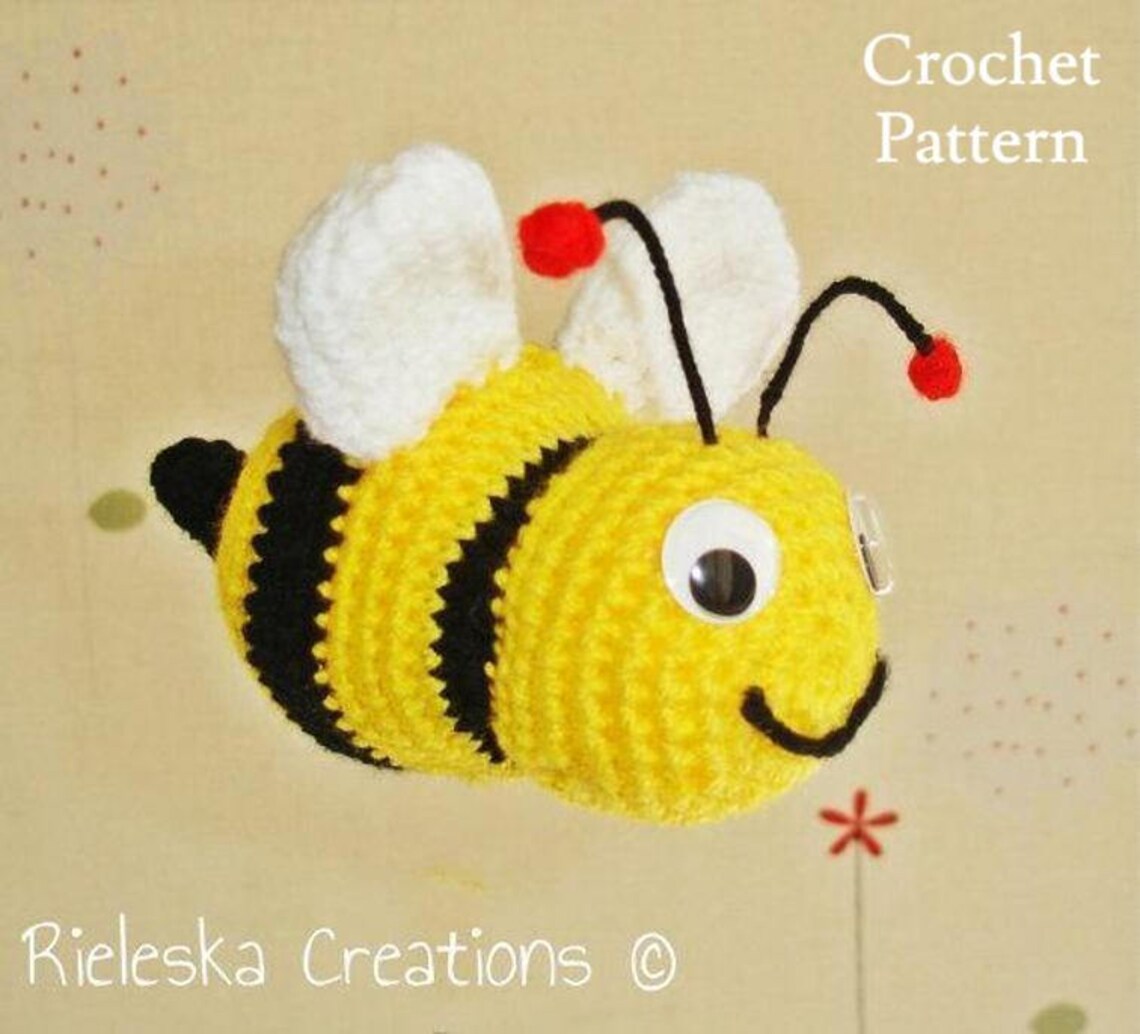 Crochet PDF Pattern Crochet Bee Amigurumi - Etsy