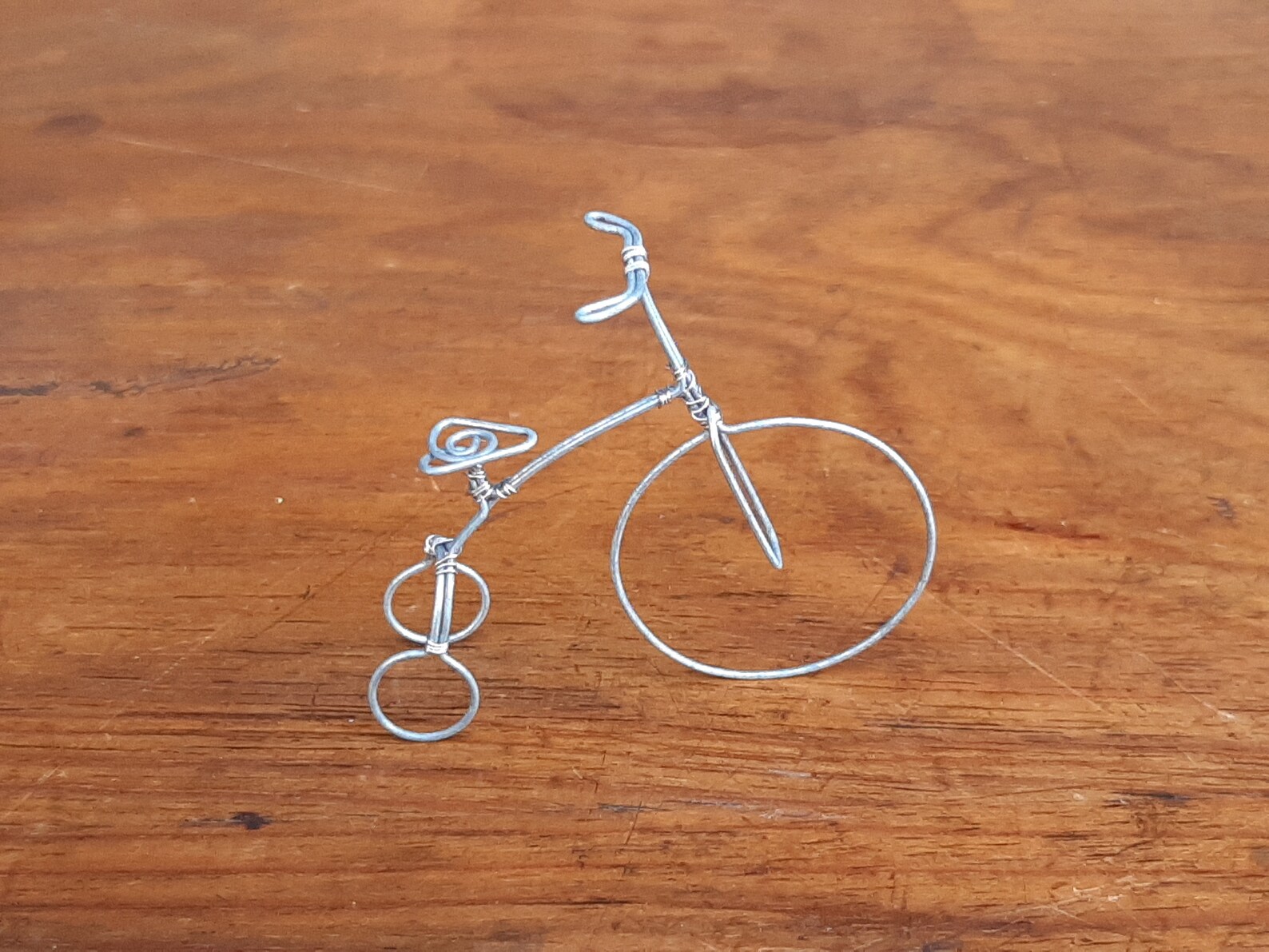 Miniature Wire Tricycle Desk Decor Desk Accessory Fairy - Etsy