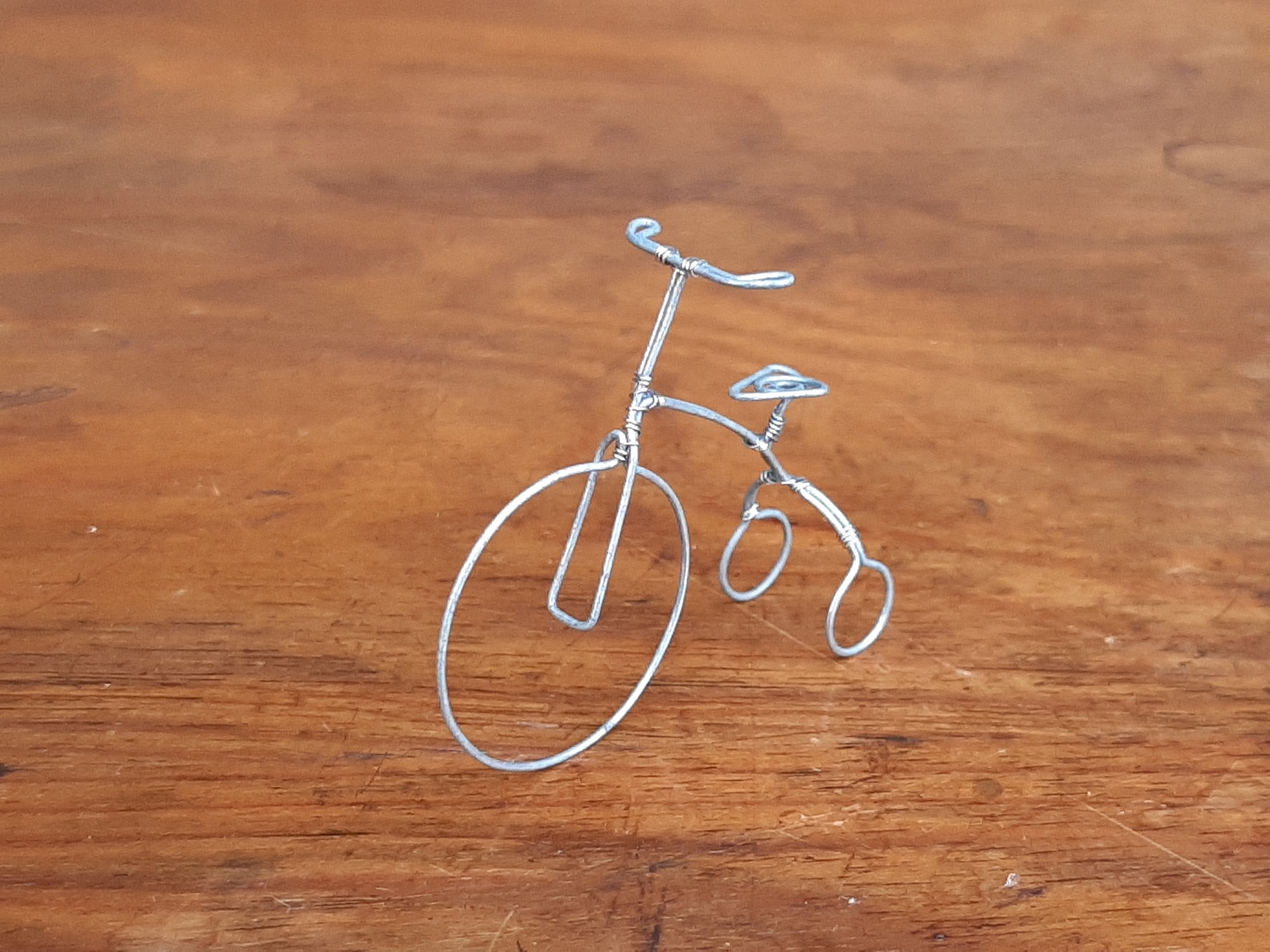Miniature Wire Tricycle Desk Decor Desk Accessory Fairy - Etsy