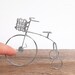 Miniature Wire Tricycle Desk Accessory Wire Sculpture Desk - Etsy