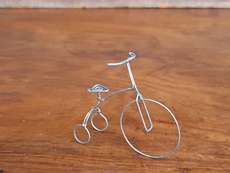 Miniature Wire Tricycle Desk Decor Desk Accessory Fairy - Etsy