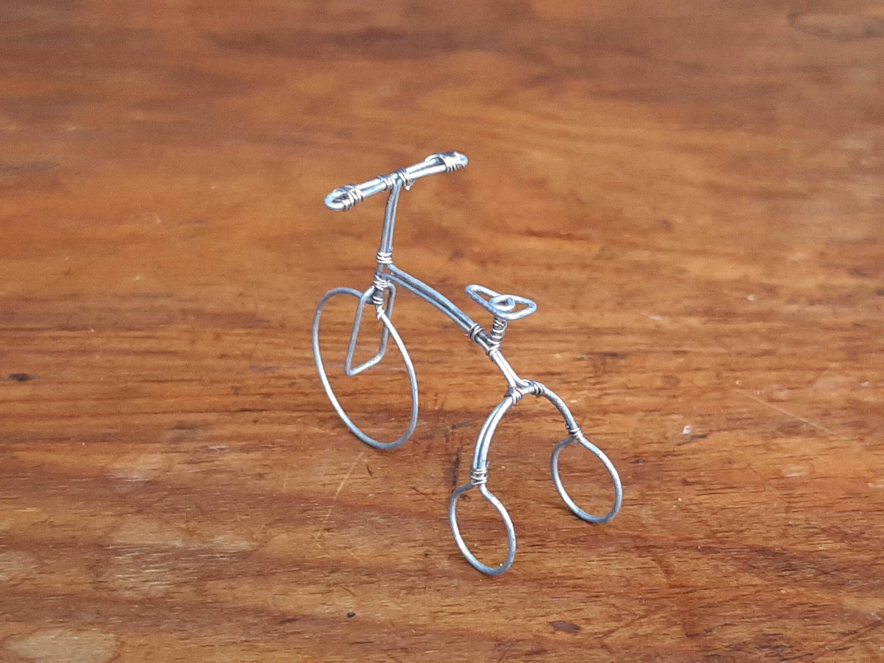 Miniature Wire Tricycle Desk Decor Desk Accessory Fairy - Etsy