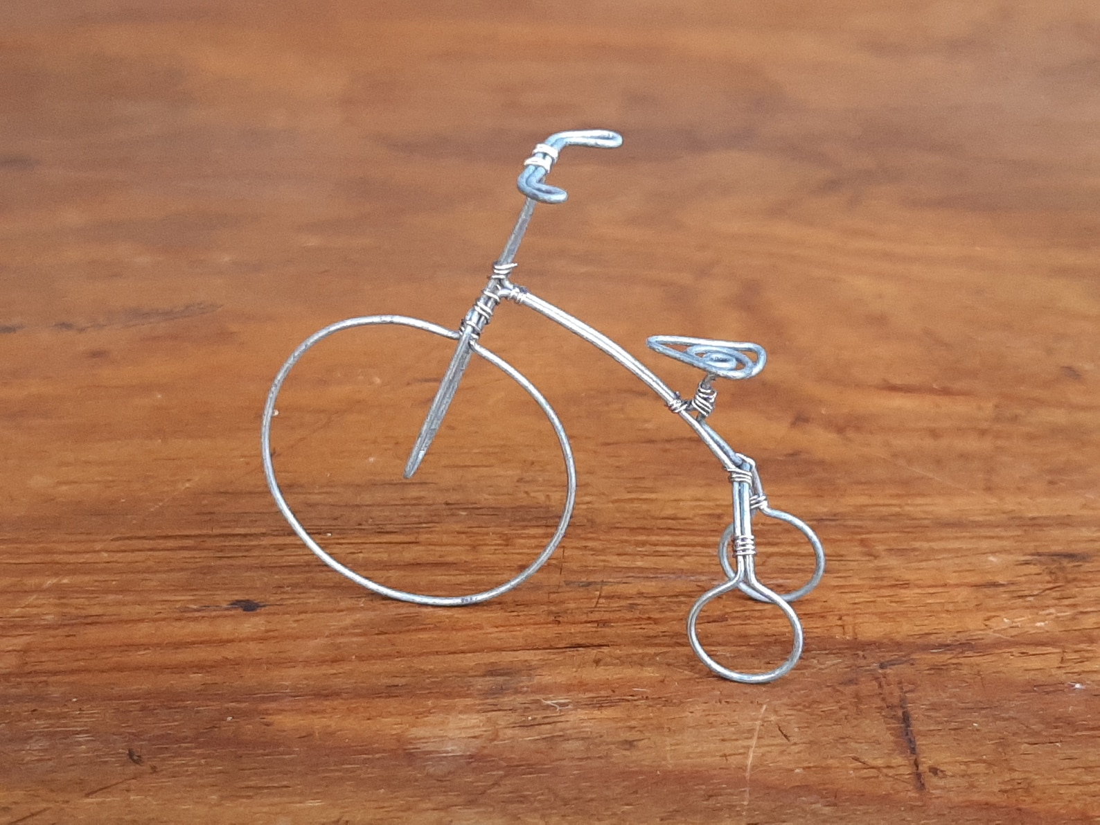 Miniature Wire Tricycle Desk Decor Desk Accessory Fairy - Etsy