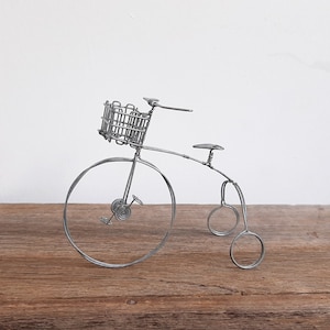 Miniature Wire Tricycle, Desk Accessory, Wire Sculpture, Desk Decor ...