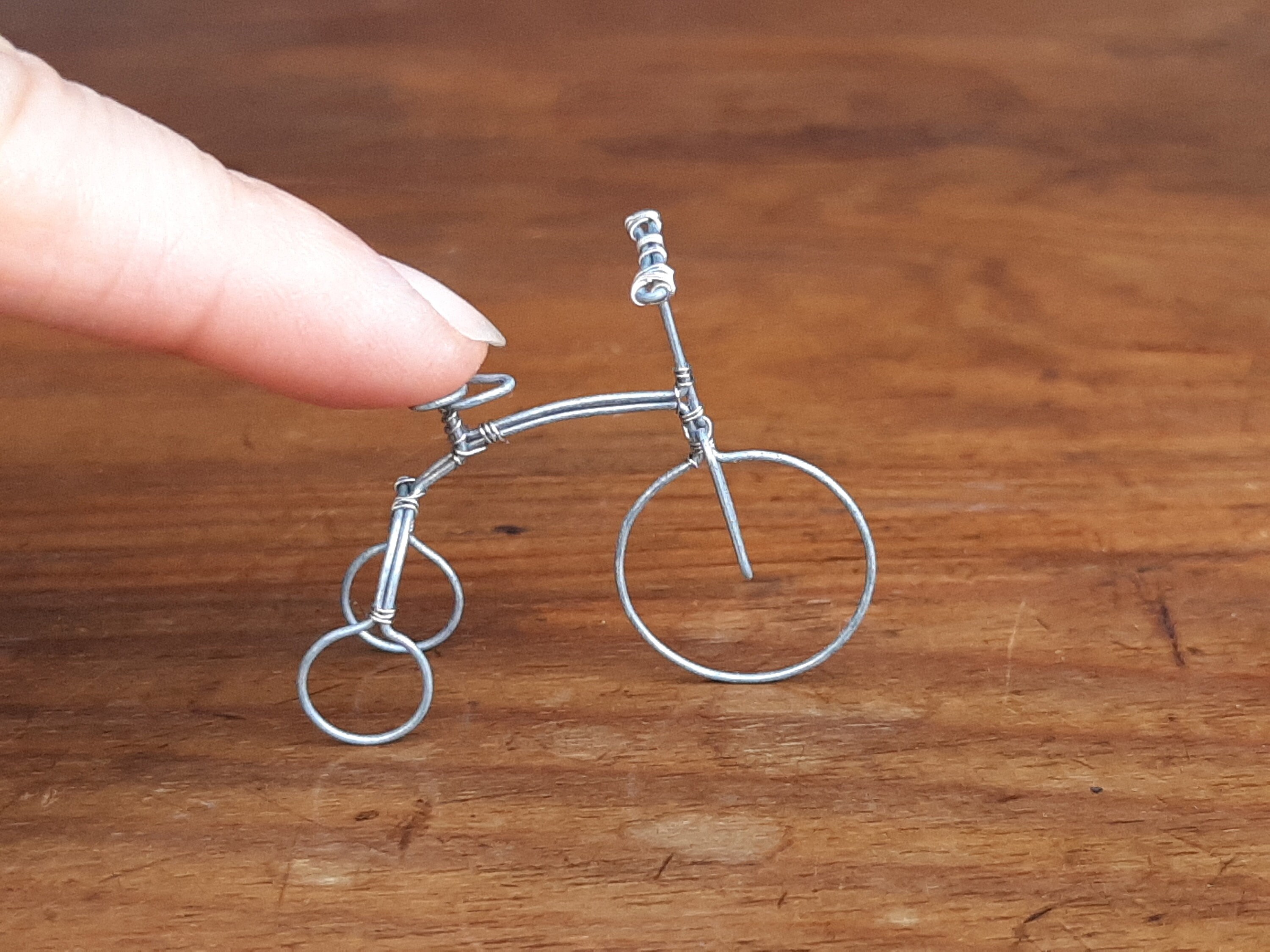Miniature Wire Tricycle Desk Decor Desk Accessory Fairy | Etsy