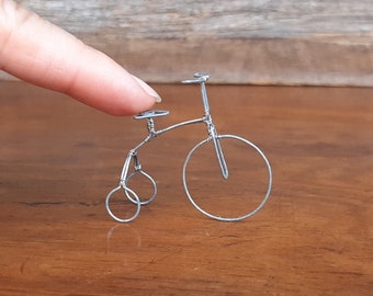 Miniature Wire Tricycle Desk Decor Desk Accessory Fairy | Etsy