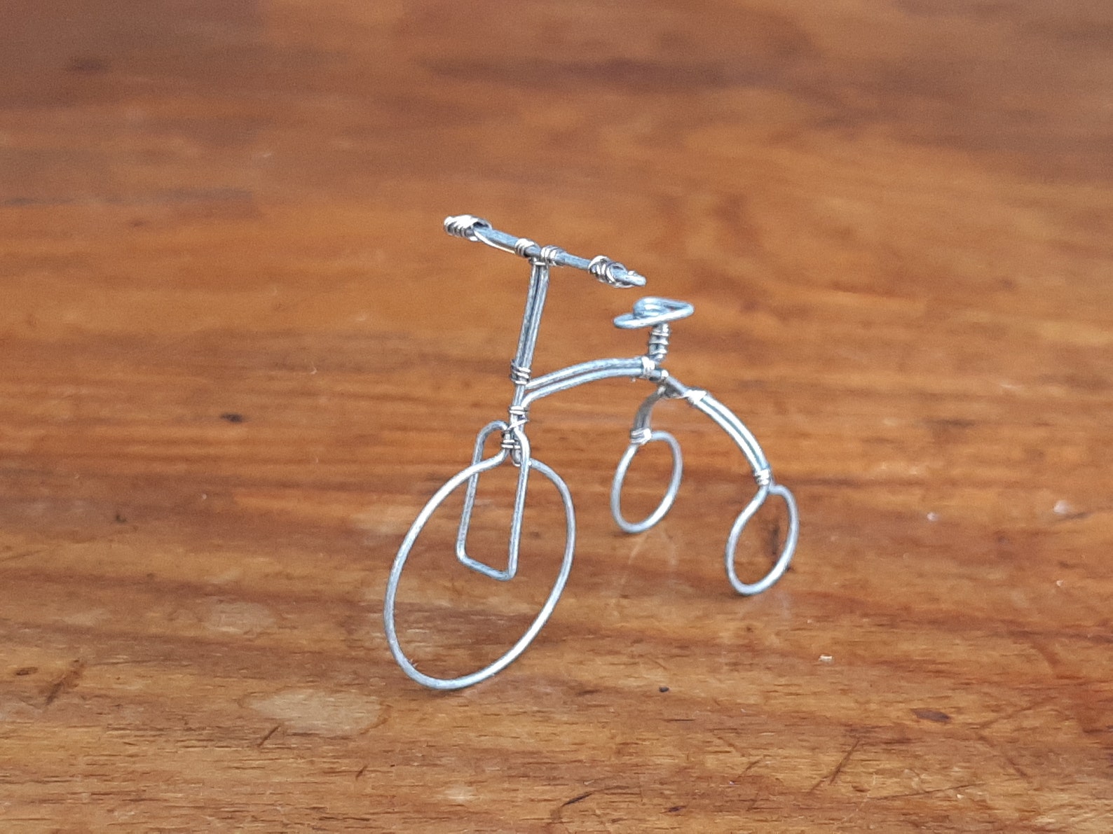 Miniature Wire Tricycle Desk Decor Desk Accessory Fairy | Etsy