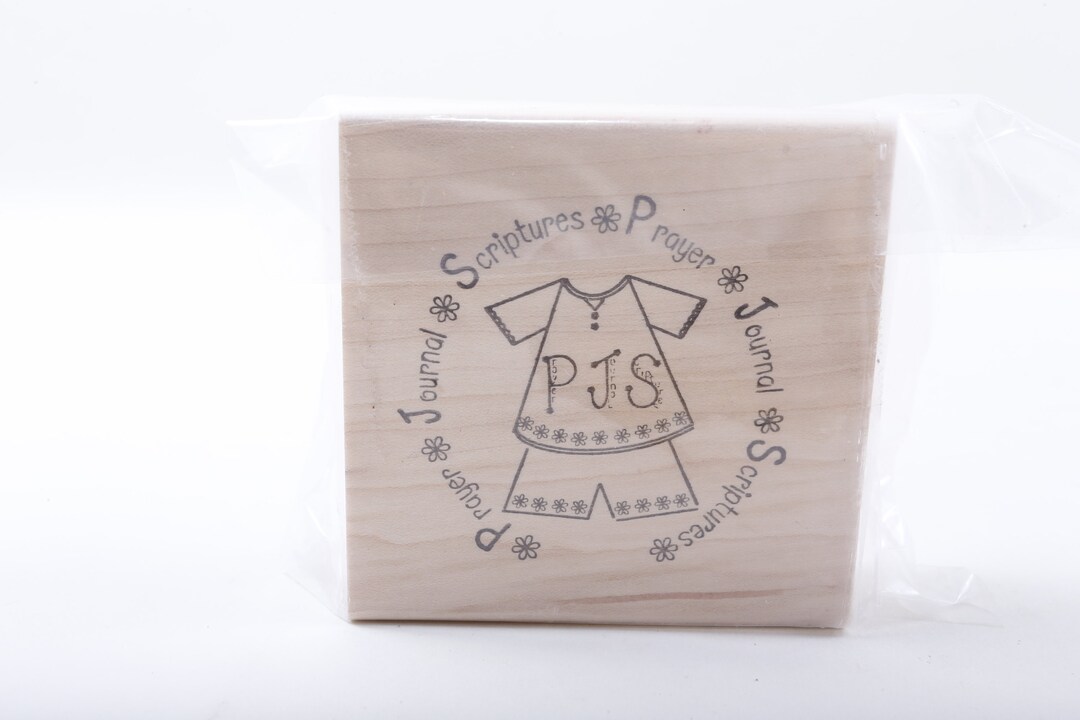 Prayer Journal Scriptures LDS Mormon Stamp PJS Wooden Rubber Stamp ...