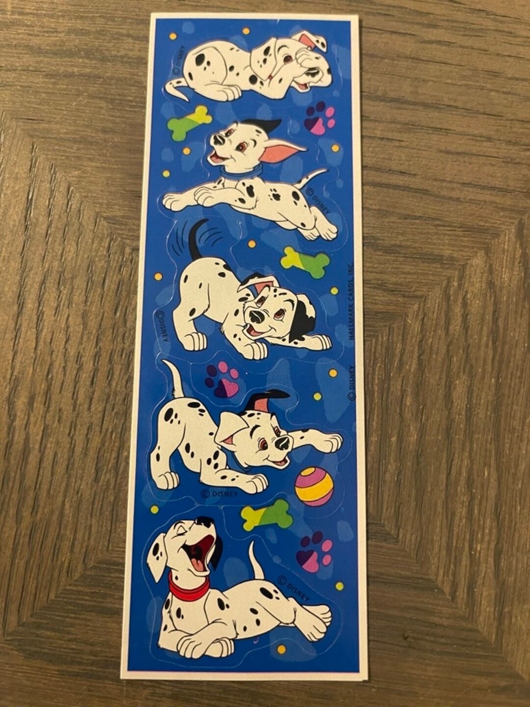 Vintage, Hallmark Cards, 101 Dalmatians, Disney, Full Sticker Sheet ...