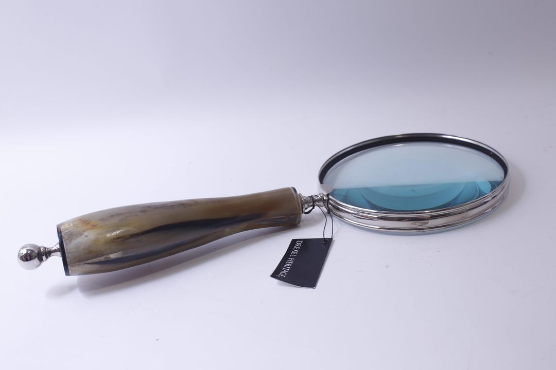 Extra Large Jumbo Magnifying Glass, Drexel Heritage, Round Lens, Framed ...