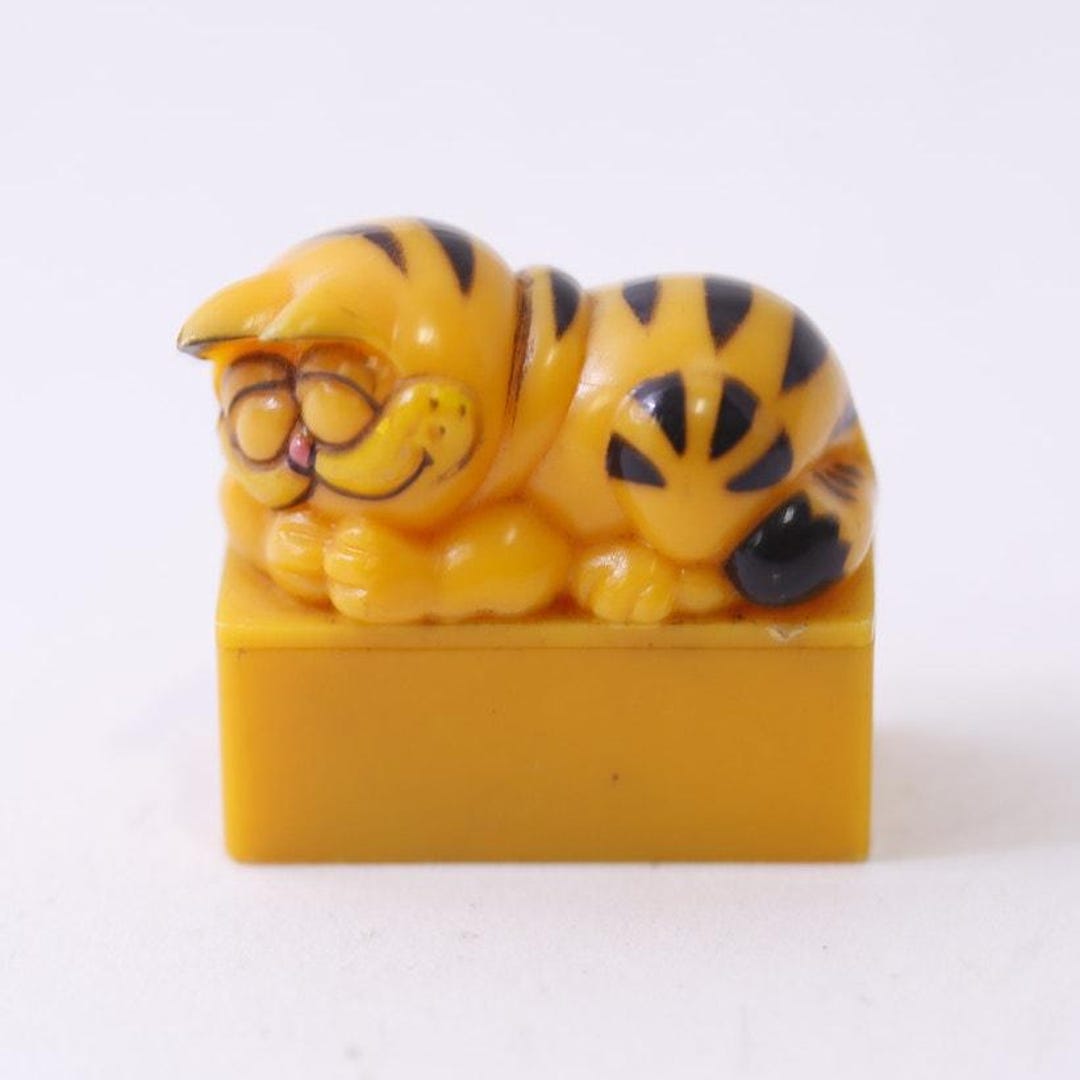 Garfield, Pencil Sharpener, Sleeping Cat, Orange, Stationary, Vintage ...