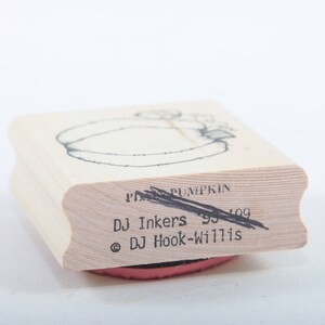 DJ Inkers, Pumpkin, Vintage, Single Stamp, Halloween, Autumn, Seasonal ...