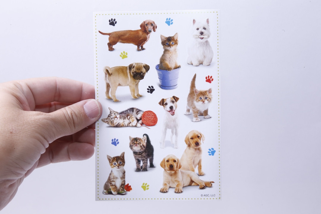 Puppies, Kittens, Adorable, Animals, Sticker Sheet, Cats, Dogs ...