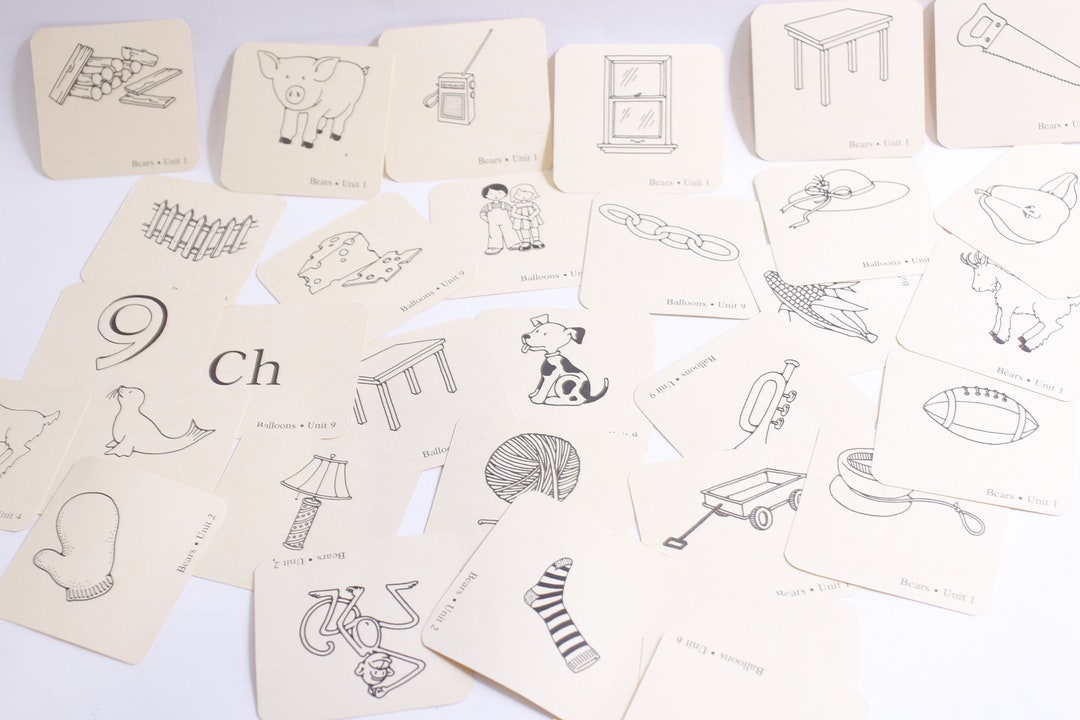 Craft Flash Cards, Visual Learning Tools, DIY Picture Cards, Creative ...