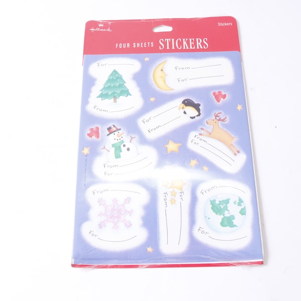 Hallmark Stickers - Etsy