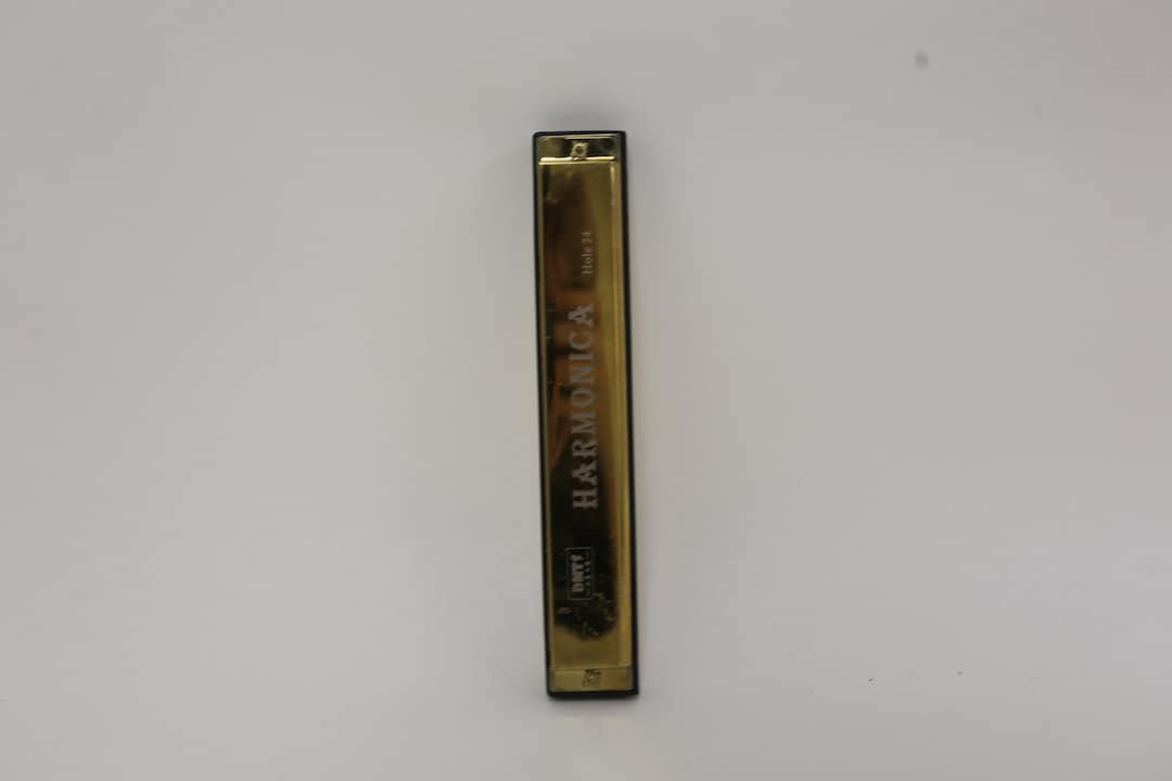 Harmonica, DMTS 24 Hole, Musical Instrument, Mouth Organ, Tool, Hobby, 7", Collectible, Vintage ...