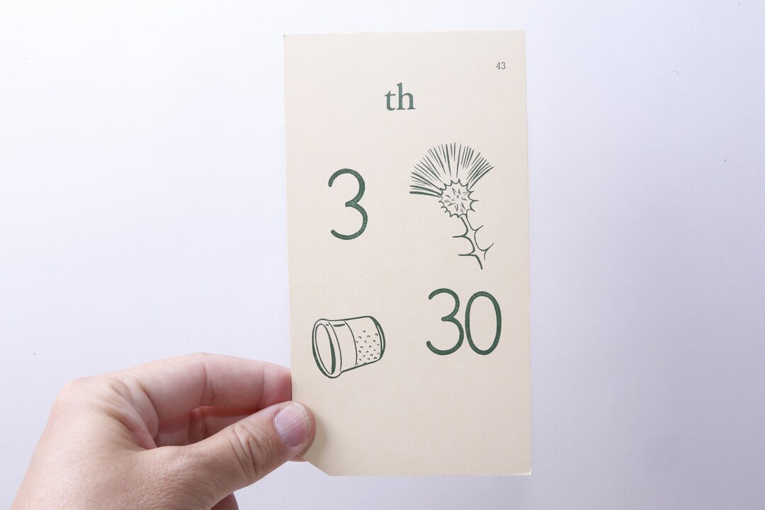 Th, Three, Thirty, Sight Words, Card, Word, Phrase, English, Language ...