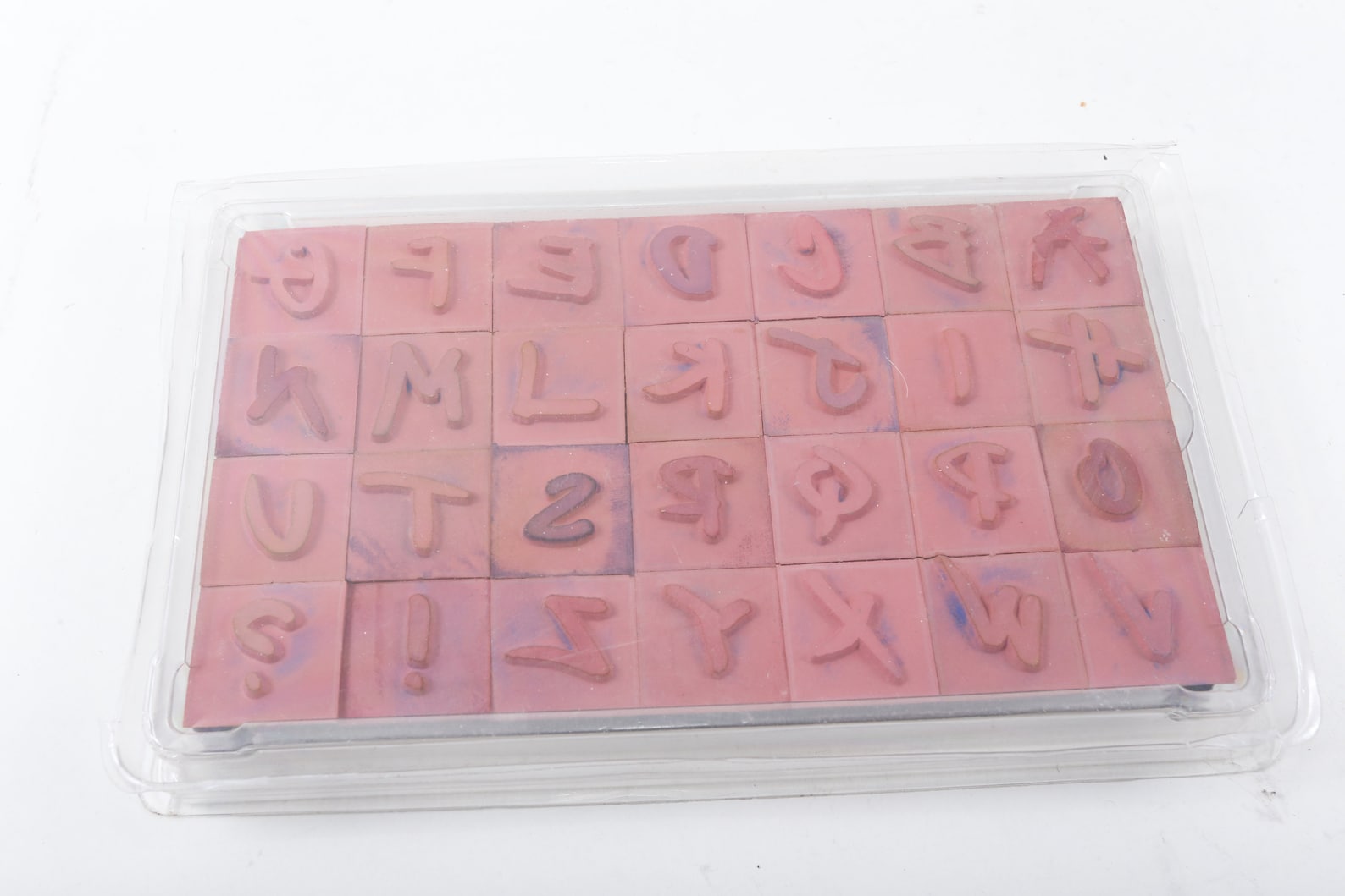 ABC Alphabet English Letters Stamp Set Message Stamp - Etsy