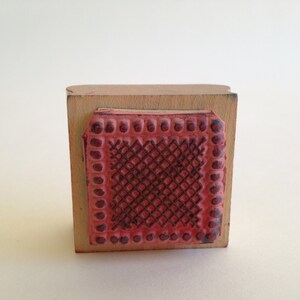Cross Hatch Border Stamps - Dots - Background Vintage Rubber Stamp ...