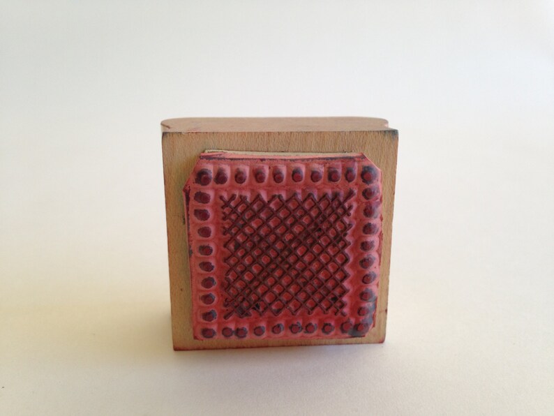Cross Hatch Border Stamps - Dots - Background Vintage Rubber Stamp ...