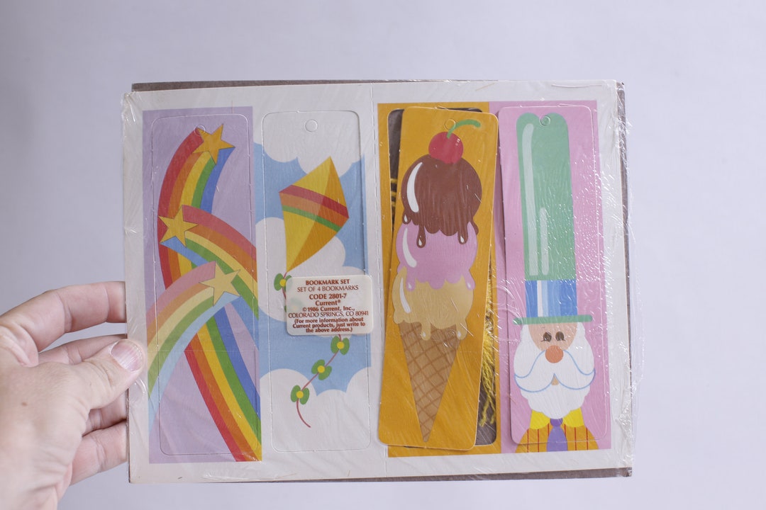 Vintage Current Bookmarks, Retro Reading Accessories, Collectible ...