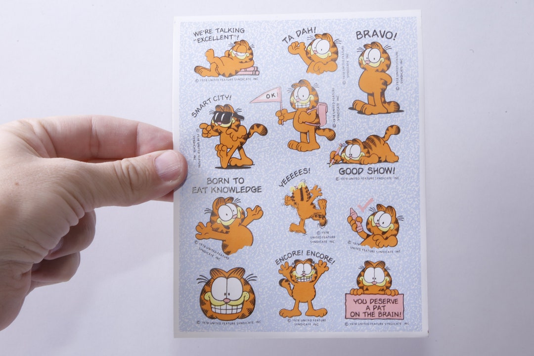 Garfield, Cat, Teacher, School, Motivation, Phrases, Words, Sticker ...